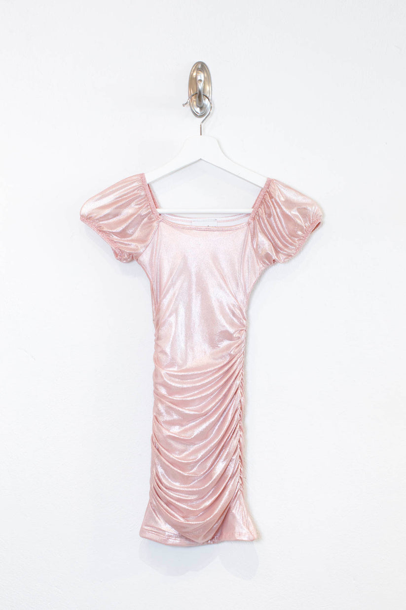 Pink Mesh Amelia Dress - Tween CC – My Tribe Boutique