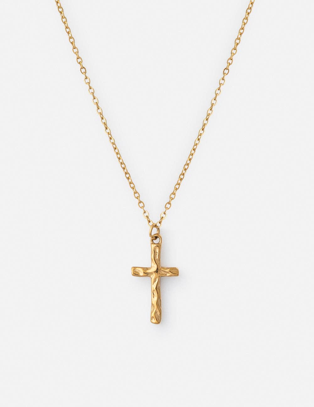 Textured Cross Necklace – My Tribe Boutique
